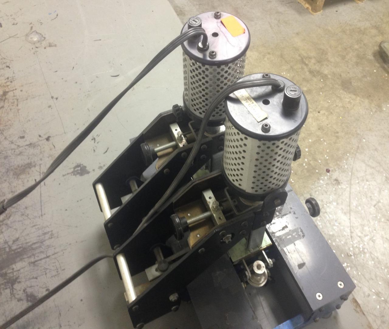 Lot #50: Lassco Wizer W100-3 Number-Rite Numbering Machine with TWO ...